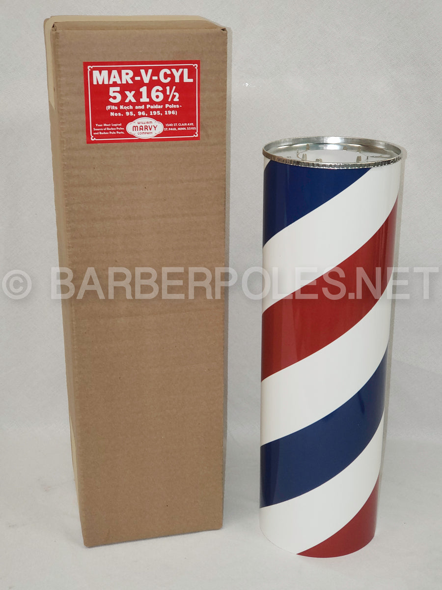 5" x 16-1/2" Replacement Inner Cylinder – BarberPoles.net
