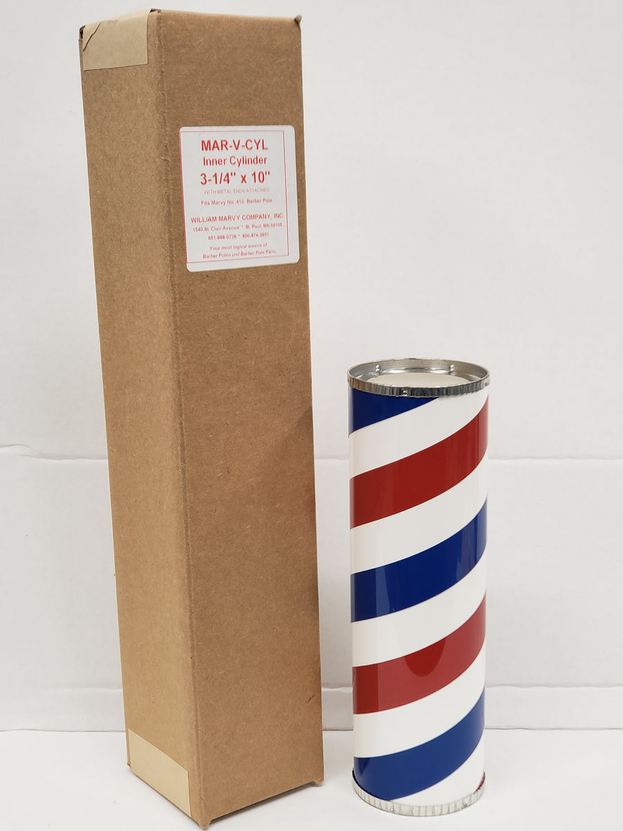 3-1/4" x 10" Replacement Inner Cylinder – BarberPoles.net